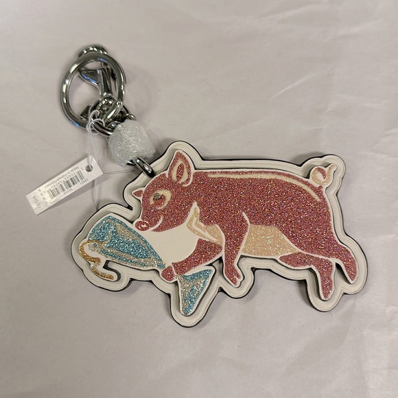 Coach | Bags | Coach Pig Keychain Bag Charm Nwt | Poshmark